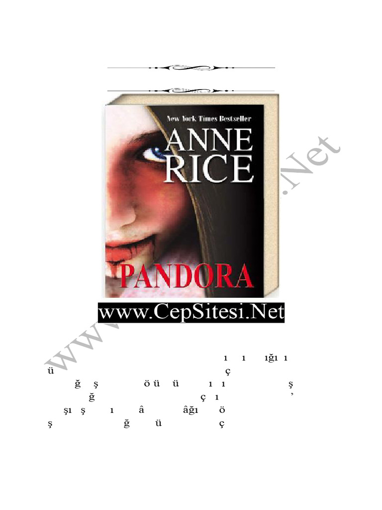 Anne Rice - Pandora | PDF