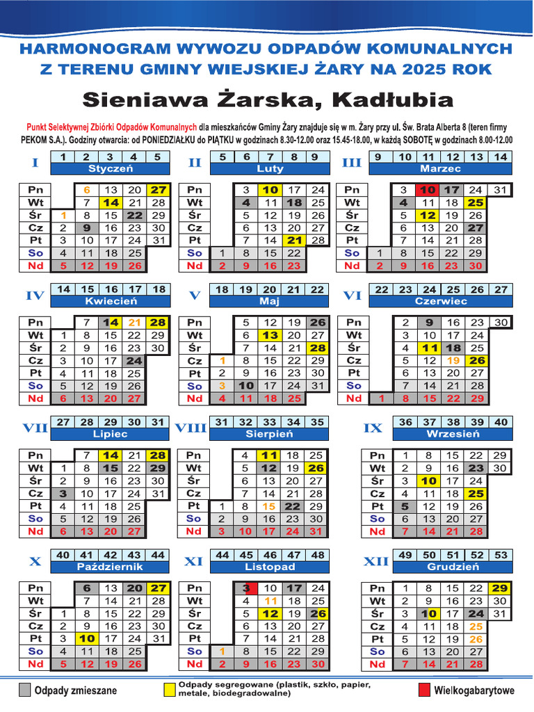 4246 Harmonogram 2025 | PDF