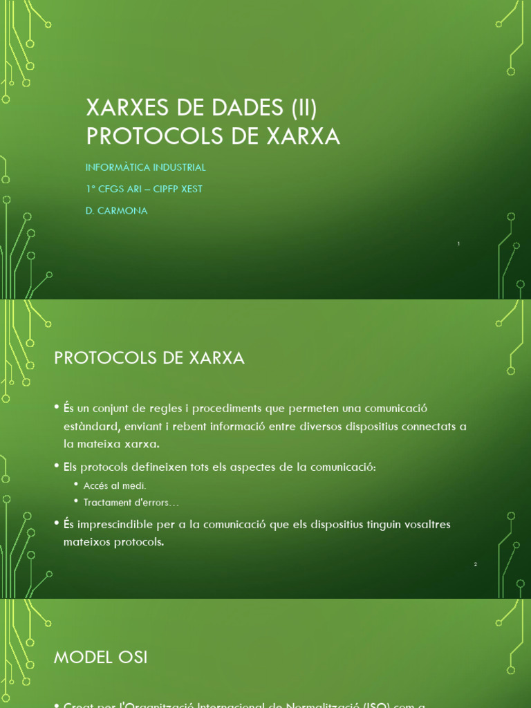 2425_INI_T2_XARXES [2] OSI | PDF