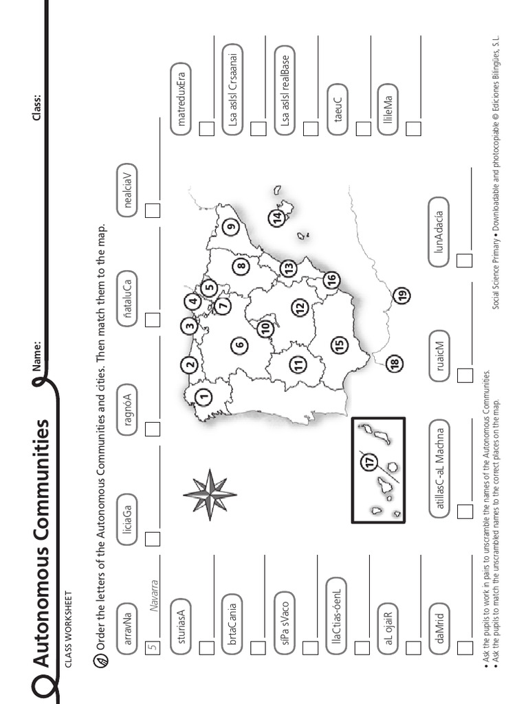Primary Geography Puzzle | PDF