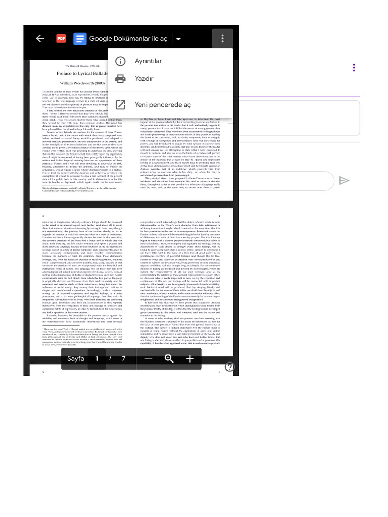 Preface To Lyrical Ballads | PDF | Poetry