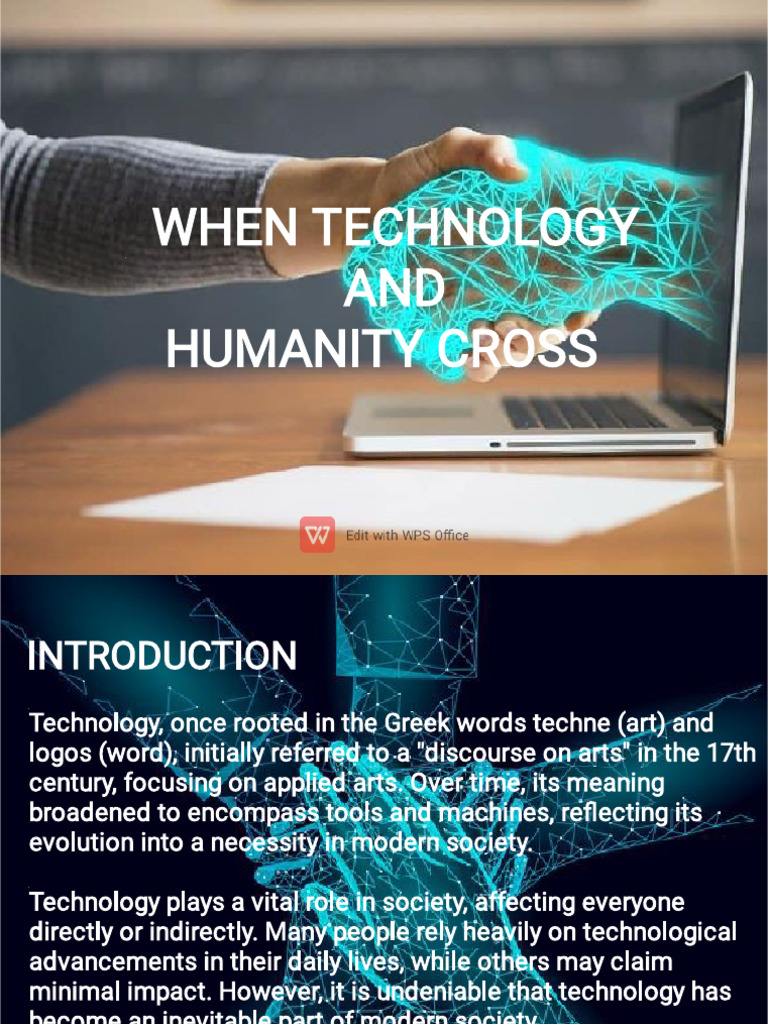 Technology's Impact on Humanity | PDF | Robot | Robotics