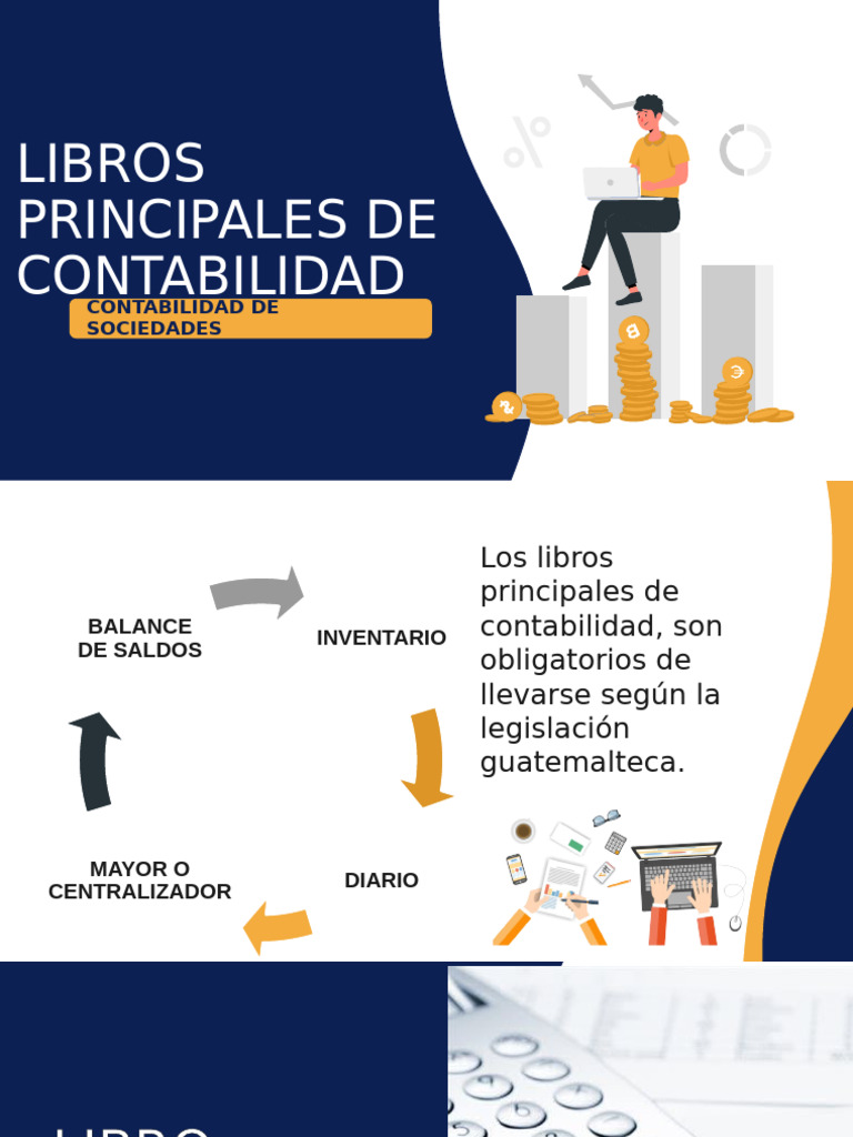 Libros Principales de Contabilidad | PDF | Contabilidad | Dinero