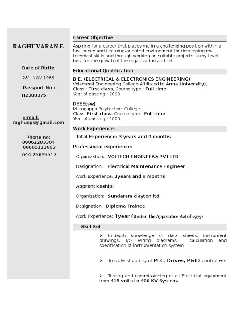 RAGHUVARAN CV H | PDF | Technology & Engineering