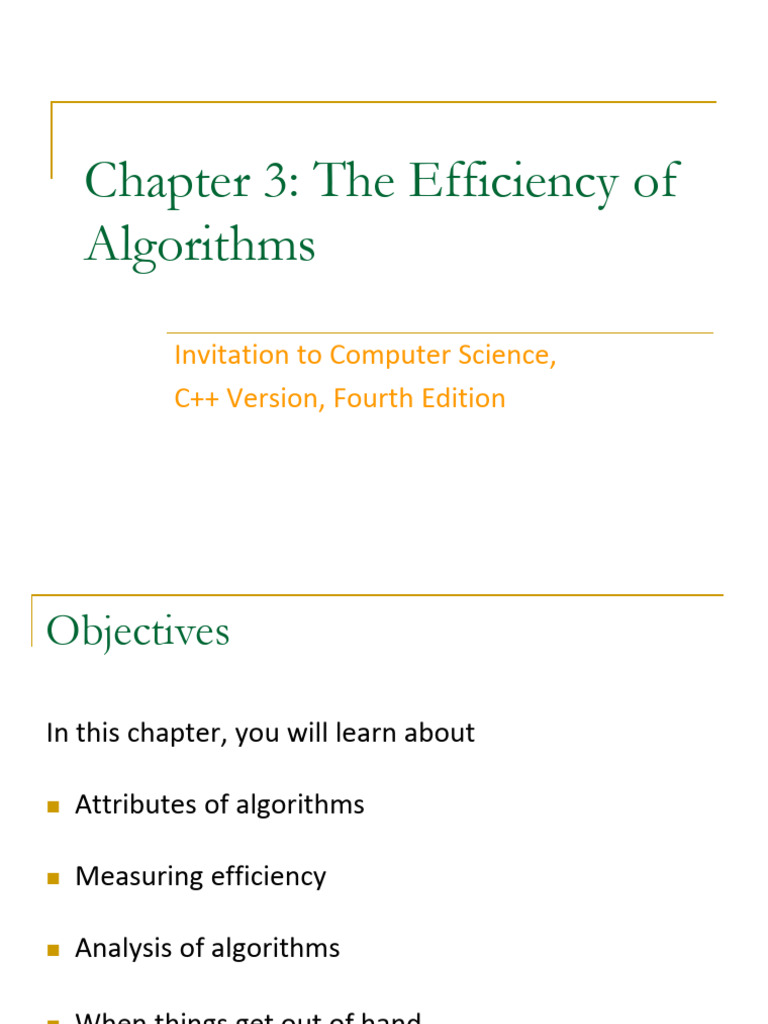 3853 - chapter03.pdf حبب | PDF | Time Complexity | Algorithms