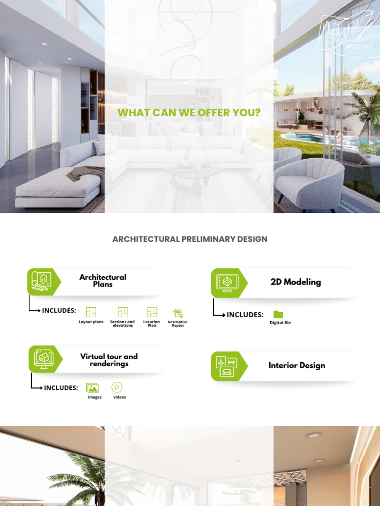 Arqfree Architectural Design Services | PDF | Design | 3 D Computer ...
