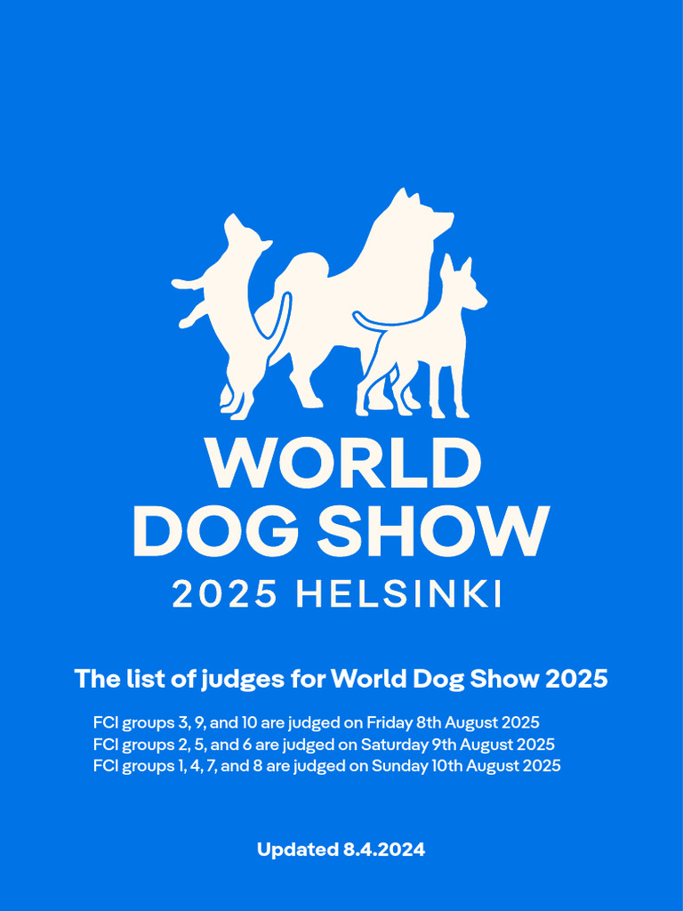 World Dog Show 2025 Judges List | PDF | Terriers | Spaniels