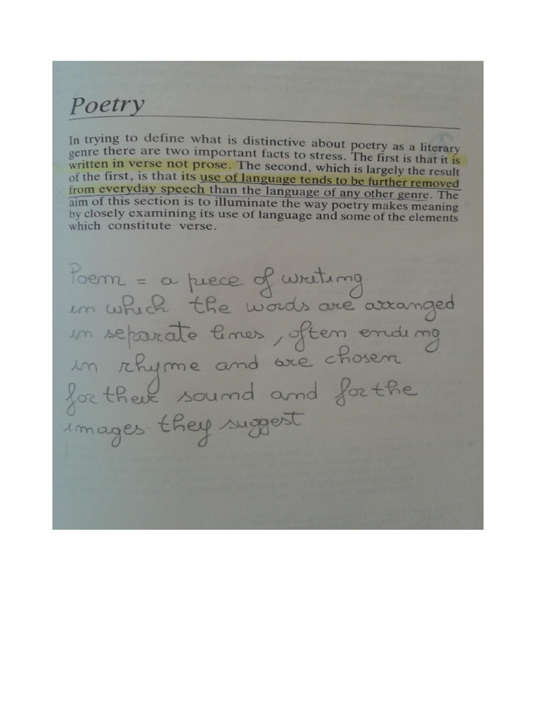 Poetry and The Iambic Pentameter | PDF | Poetry | Metre (Poetry)