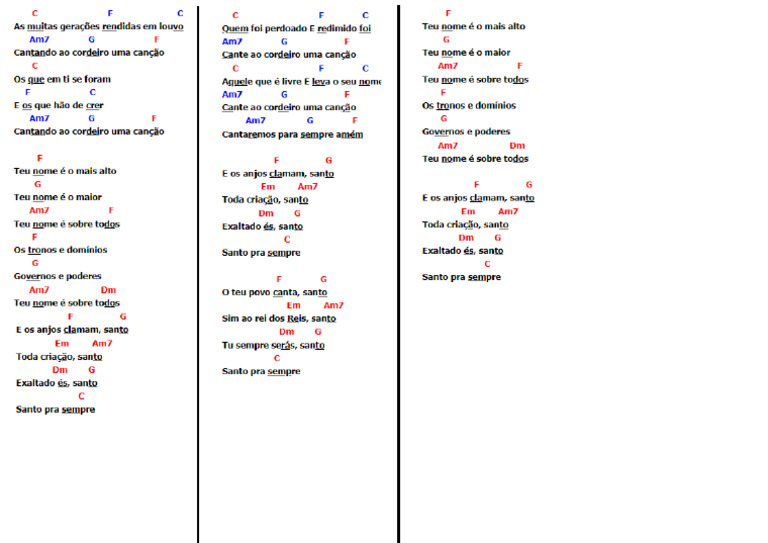 Santo Pra Sempre - GABRIEL GUEDES | PDF