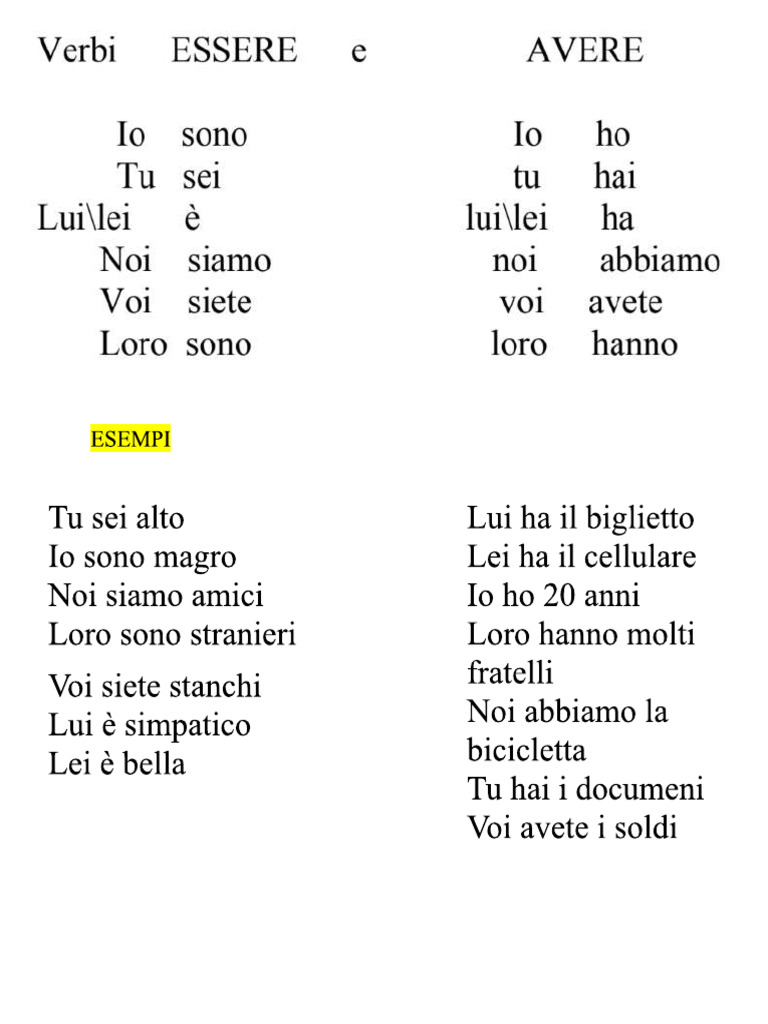 Italian End Term | PDF