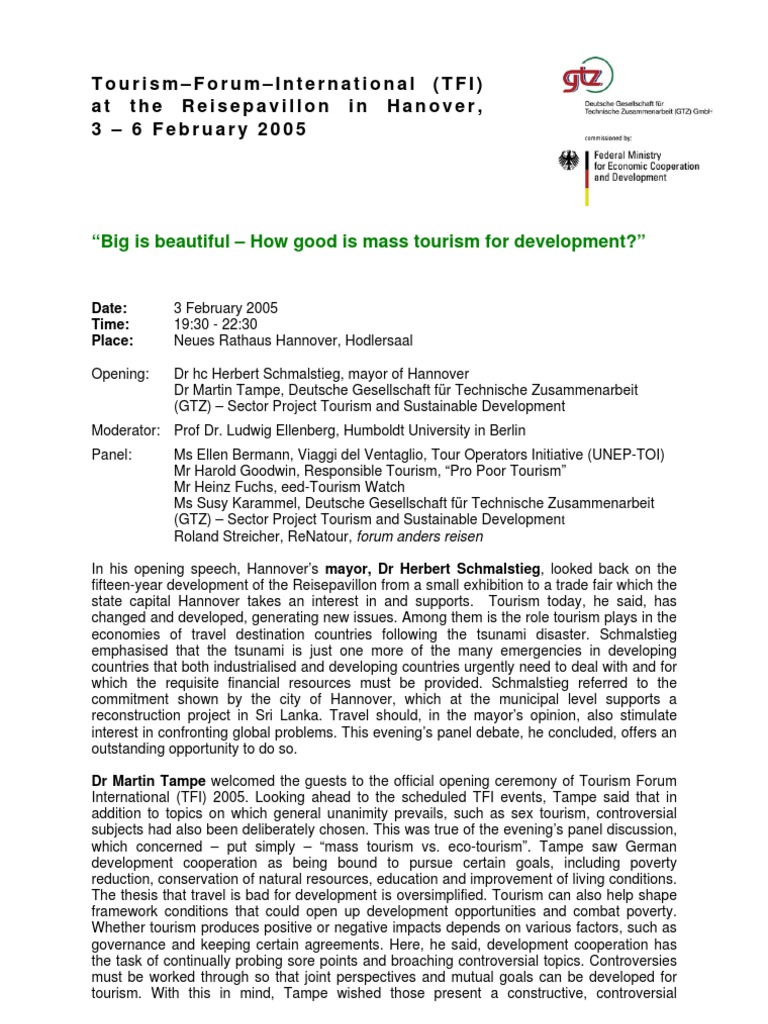 En Tourism Materials 2005 Big Is Beautiful | Download Free PDF ...