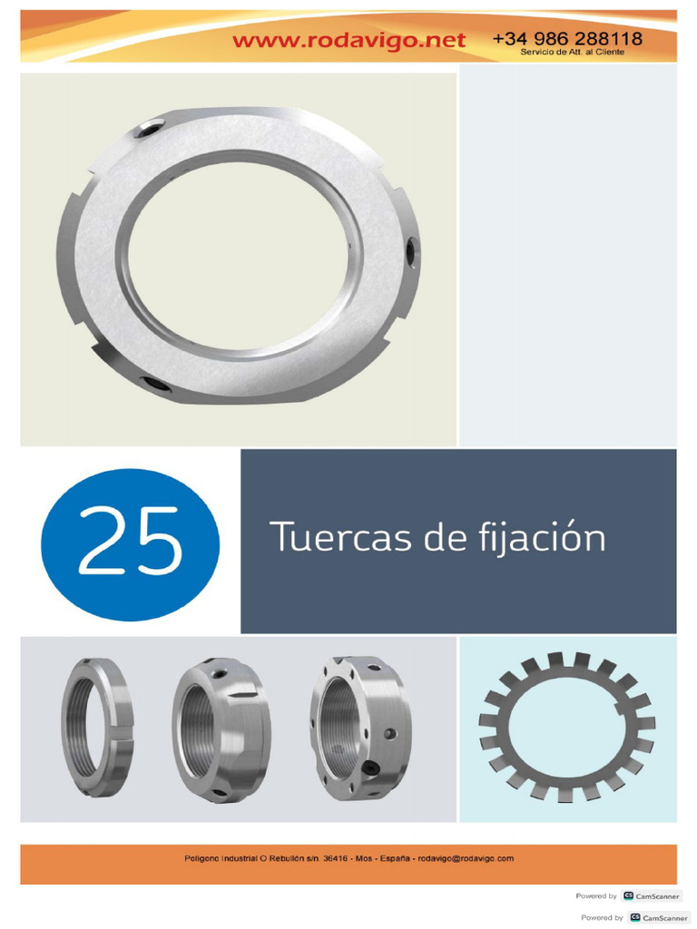 29 Tuercas de Fijación | PDF
