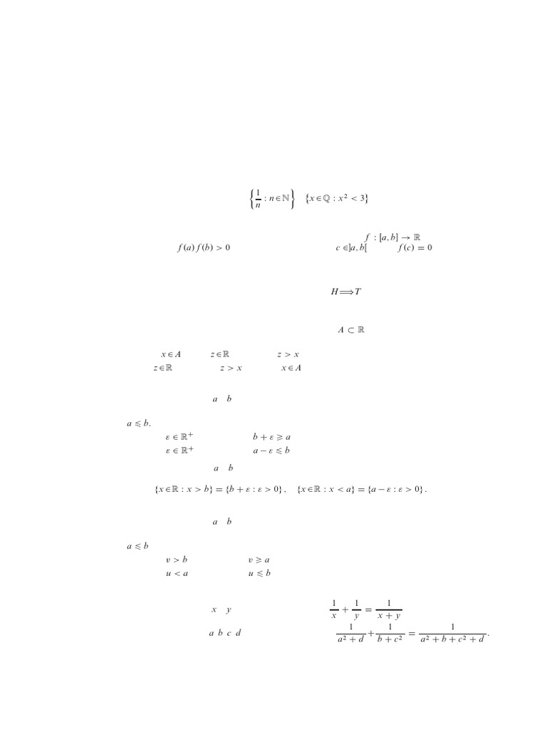 Ejercicios_Calculo_I | PDF | Número racional | Intervalo (Matemáticas)