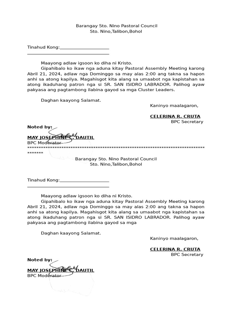 Assembly Meeting | PDF
