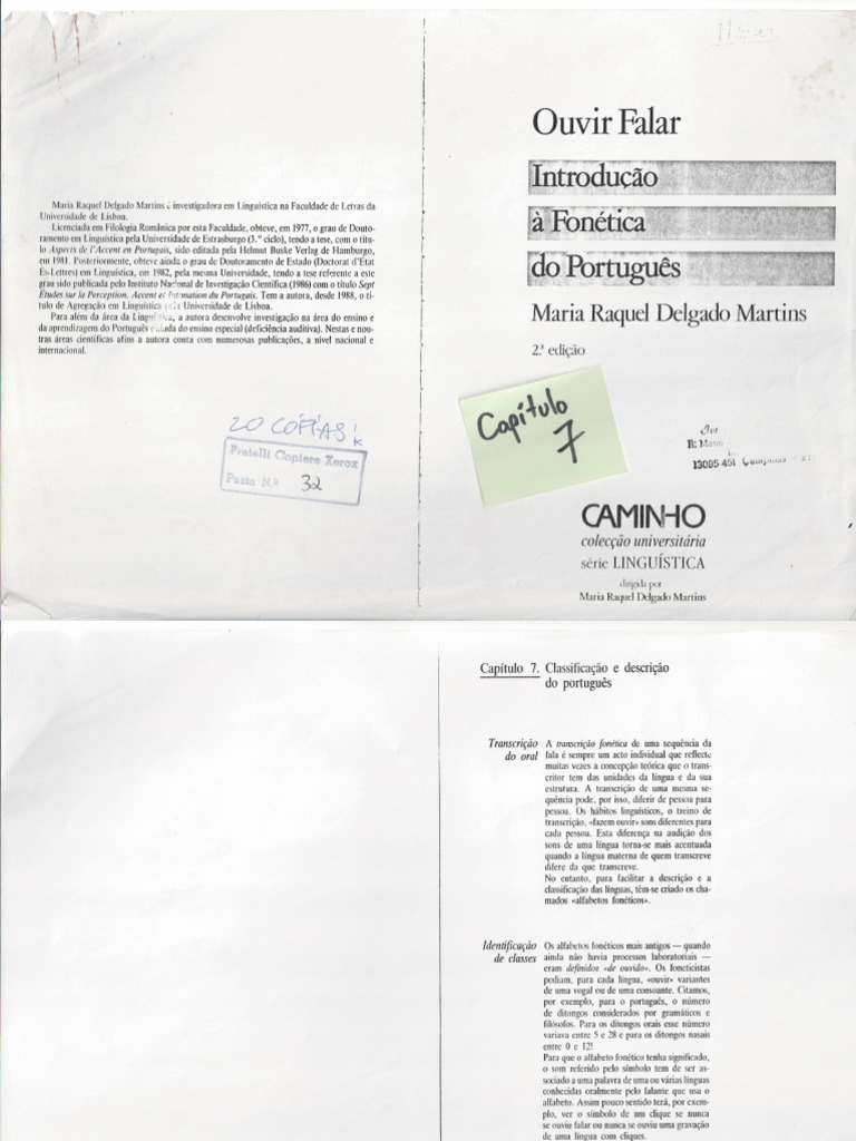 Delgado Martins, 1988 Cap7 | PDF