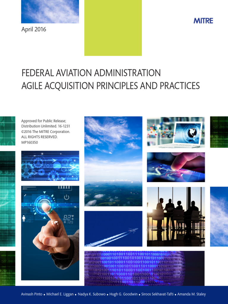 Federal Aviation Administration Agile Acquistion Principles and Practices - PDF Room | PDF ...