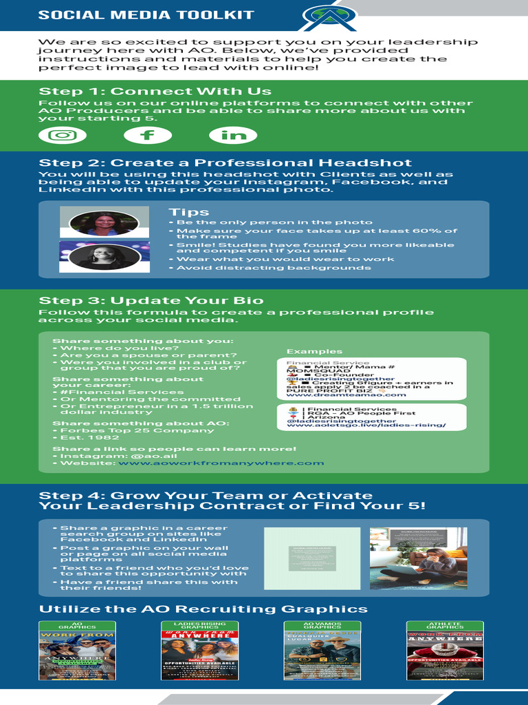 AO Social Media Leadership Toolkit | PDF