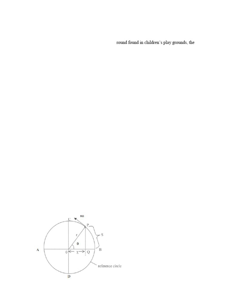 Circular and Simple Harmonic Motion | PDF | Acceleration | Frequency