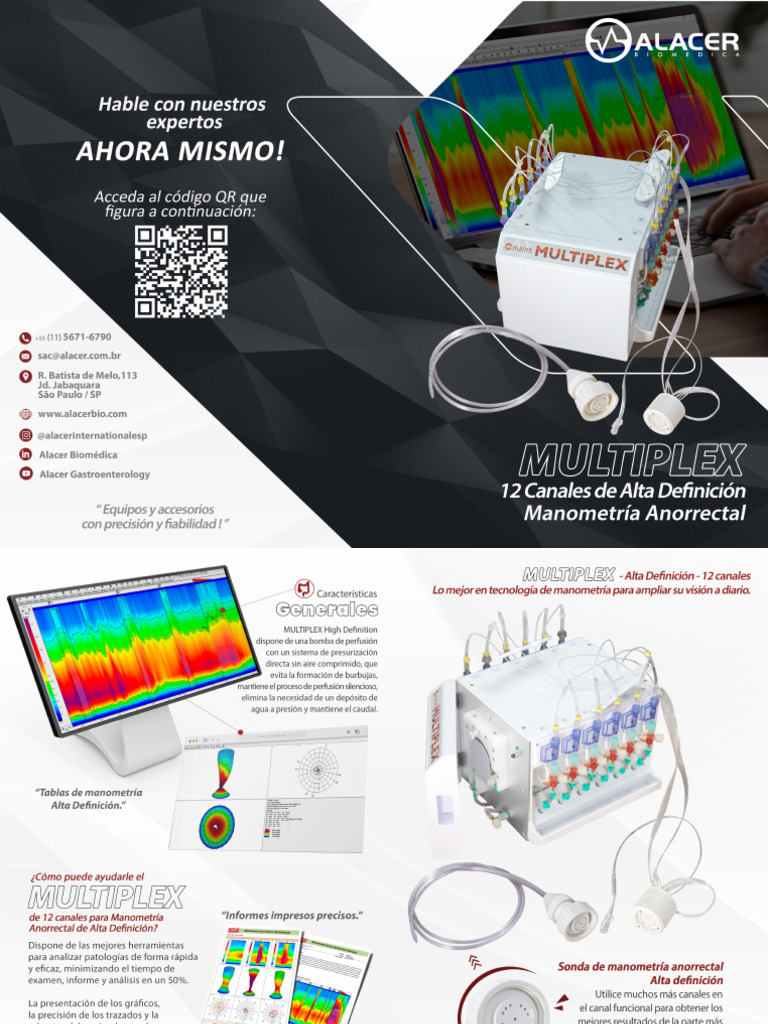 MULTIPLEX 12 Canais - Espanhol | PDF