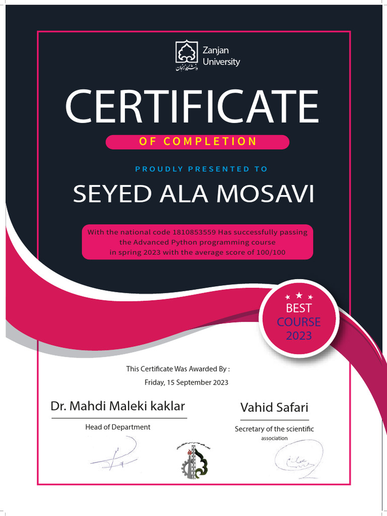 Seyed Ala Mosavi | PDF