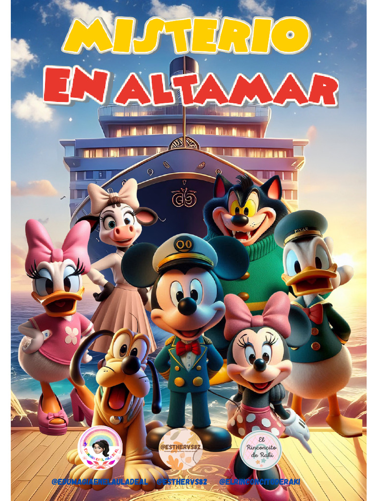 Misterio en Alta Mar-1 | PDF | La compañía Walt Disney | Personajes creados