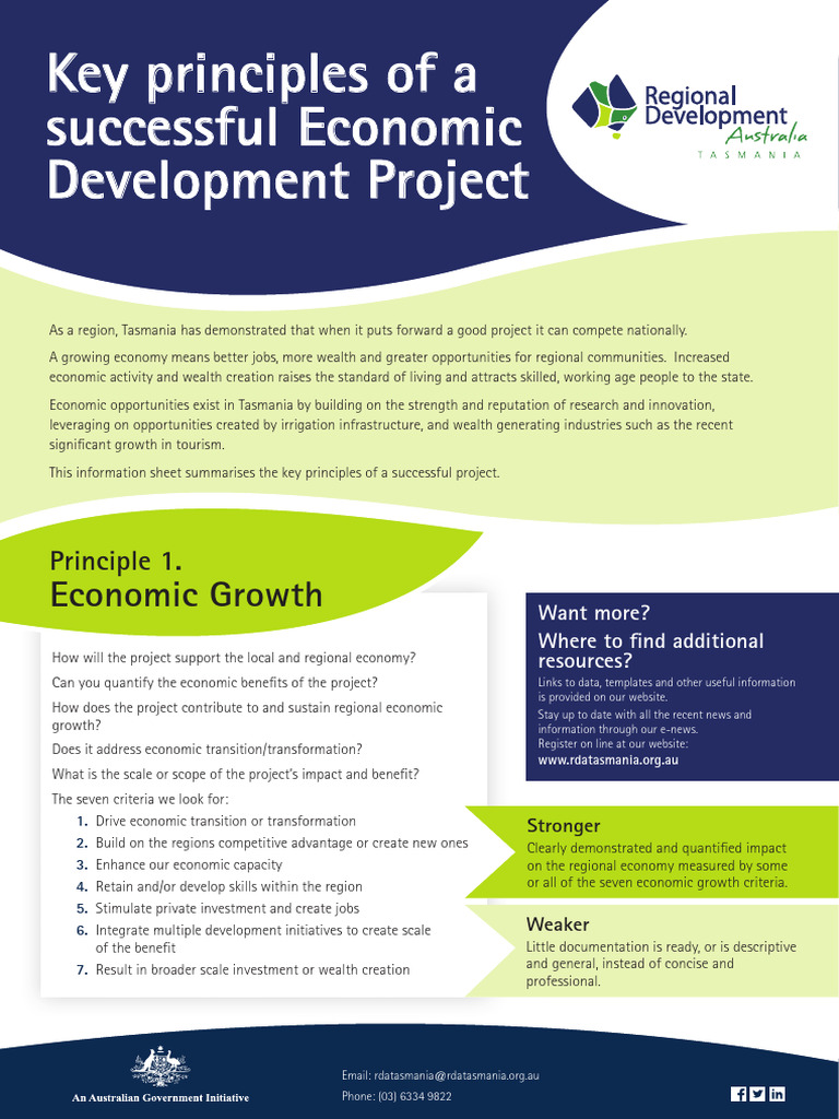 principles-of-successful-economic-development-project | PDF | Wealth ...