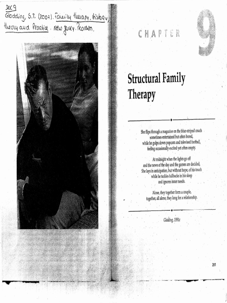 Gladding - 2007 - Structural Family Therapy | PDF | Family | Psychotherapy