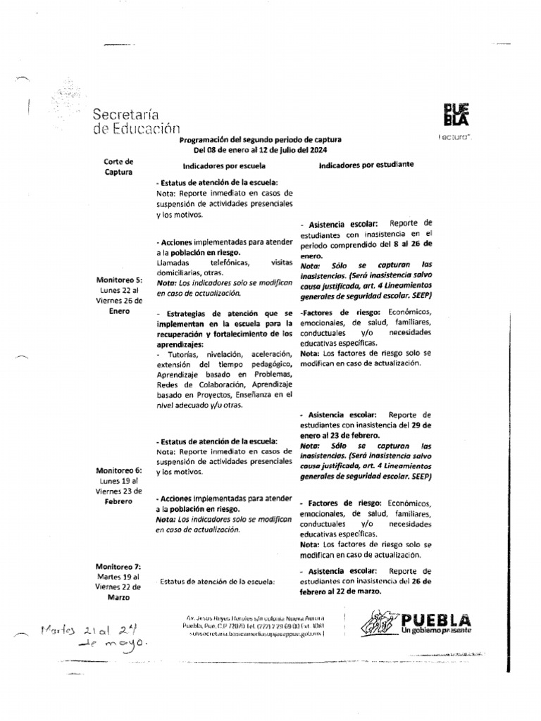 PROGRAMA DEL 2DO.PERIODO | PDF