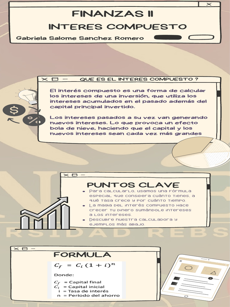 Qué es el interés compuesto | PDF