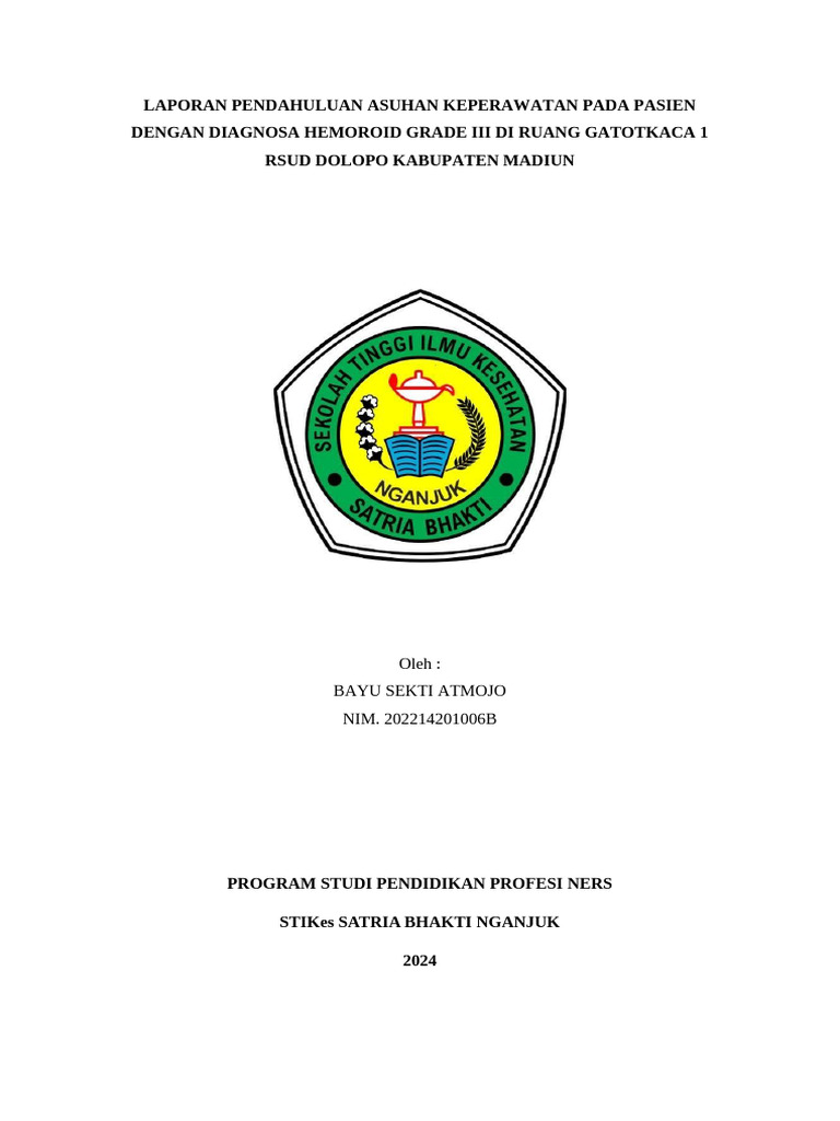 Laporan Pendahuluan HNP | PDF