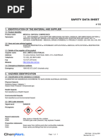 BOC Oxygen, Compressed SDS | PDF | Dangerous Goods | Occupational ...