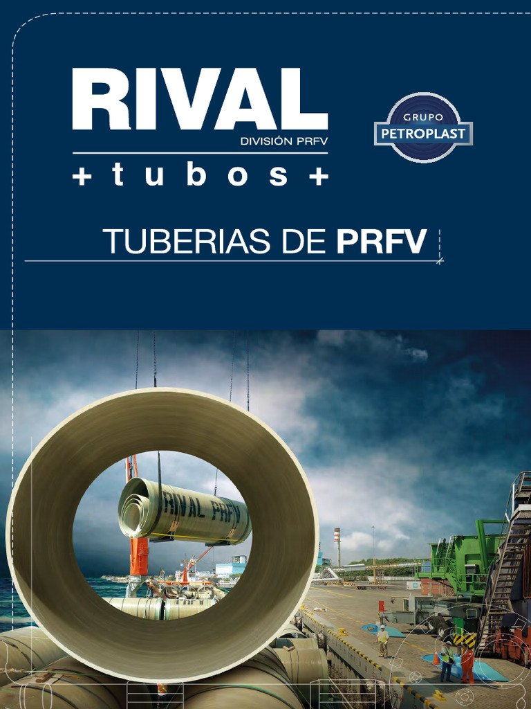 Rival PRFV Catalogo | PDF | Tubería (transporte de fluidos) | Fibra de ...