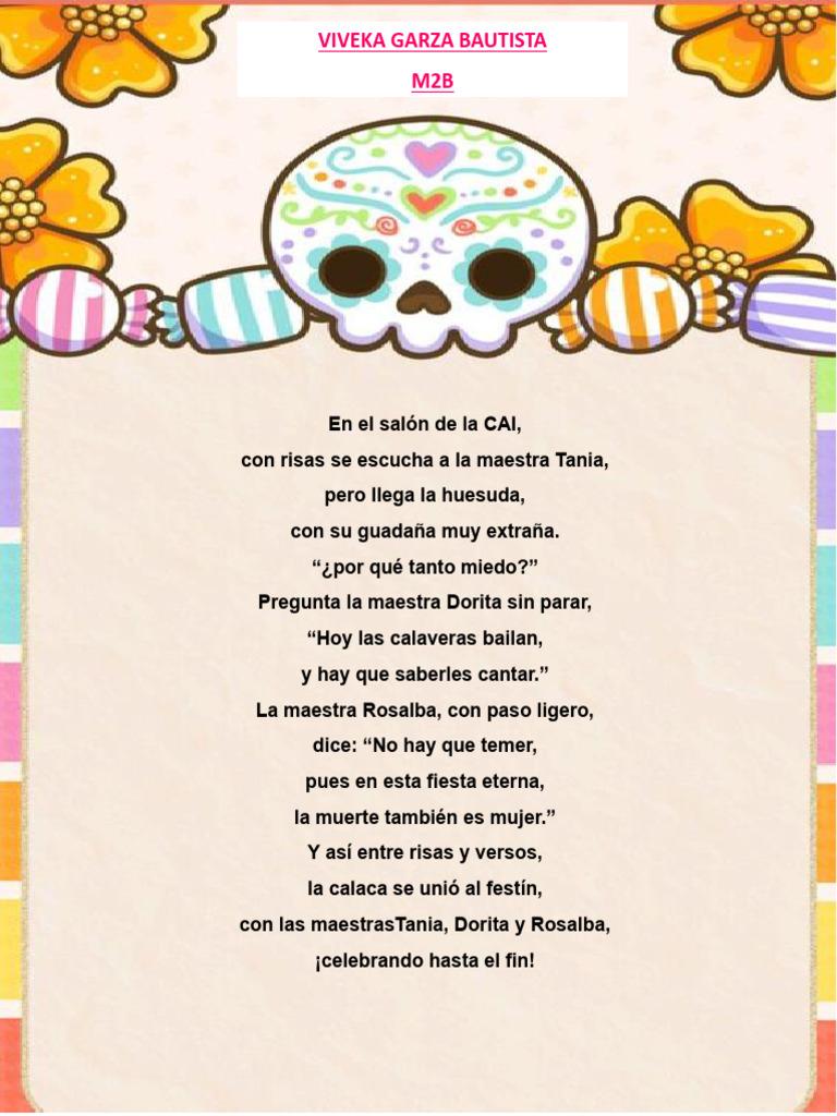 M2B Viveka Calaveritas | PDF