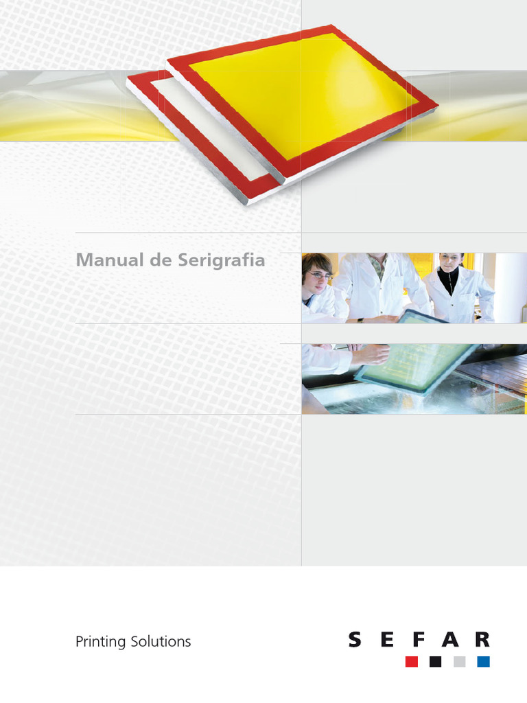 Manual Serigrafia | PDF | Têxteis | Impressão