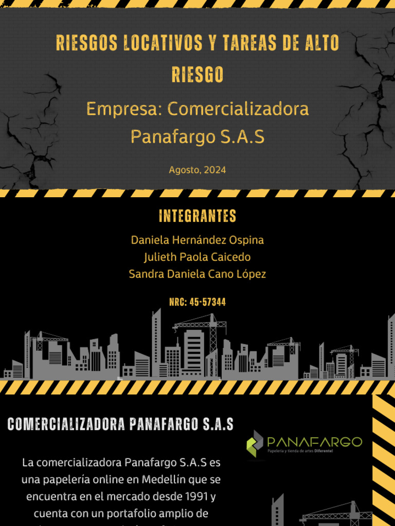 Riesgos Locativos y Tareas de Alto Riesgo (2) | PDF