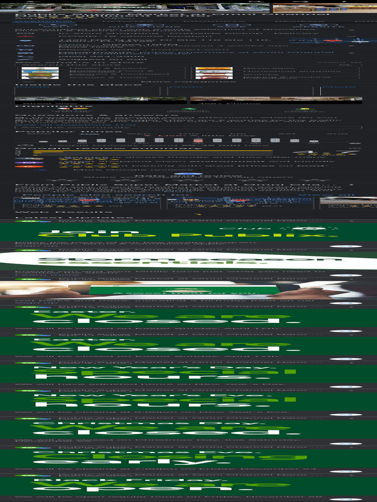 Publix Supermarket Miami: Groceries & More | PDF | Supermarket | Retailing