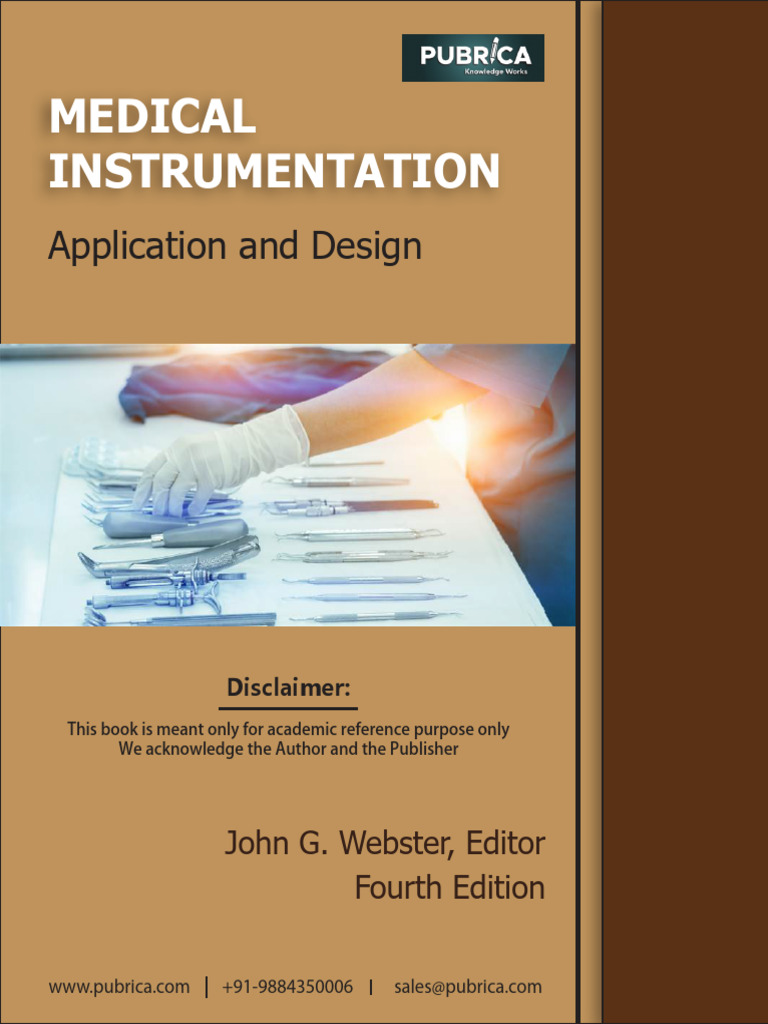 Medical Instrumentation 4th | PDF
