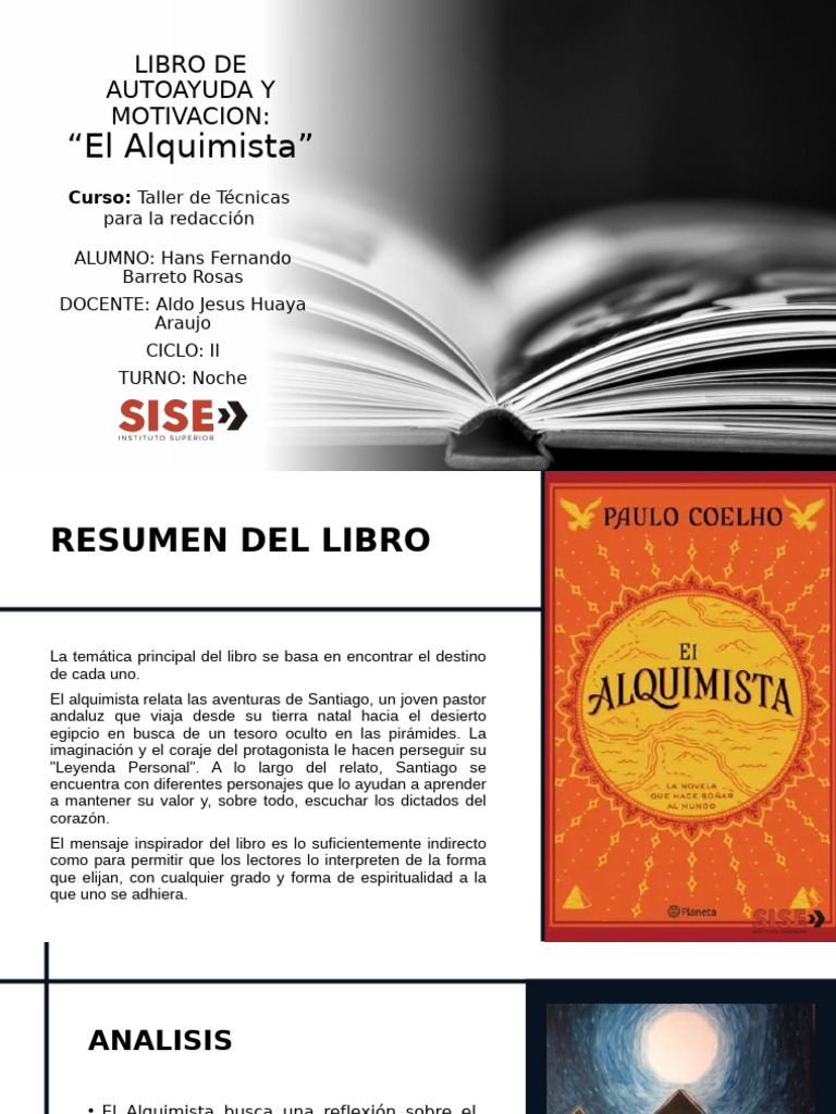Reflexiones de "El Alquimista" | PDF