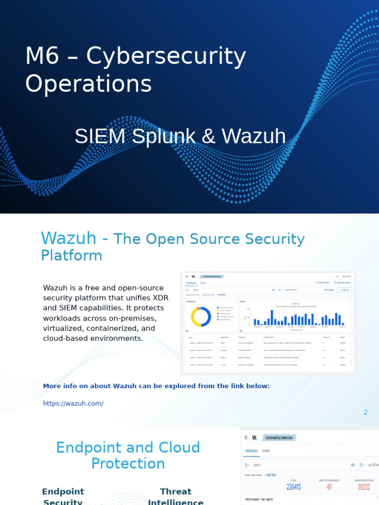 Wazuh: Open Source Security Platform | PDF | Security | Computer Security