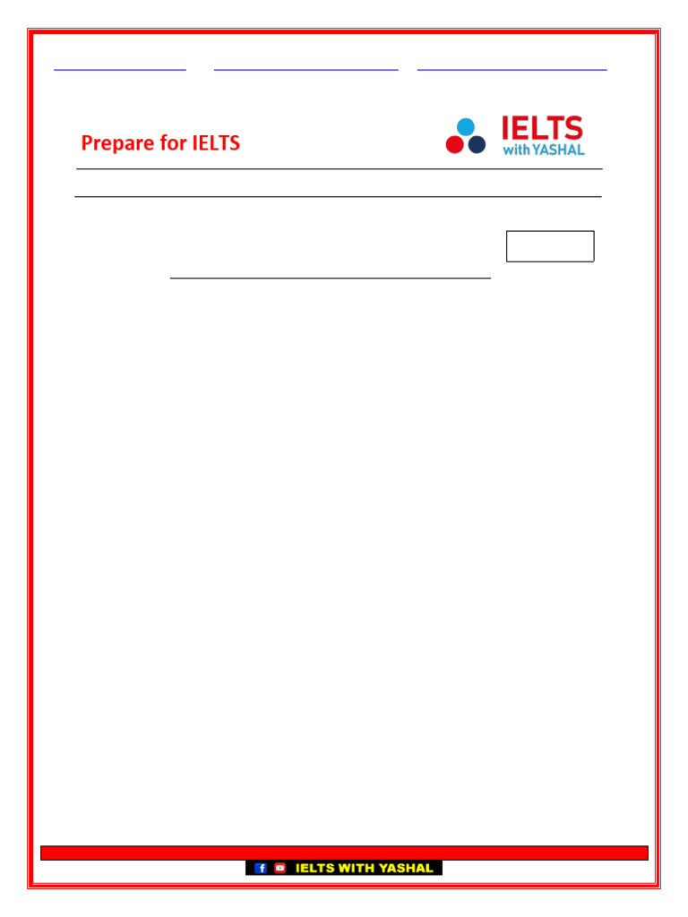 Practice Test 16 Jan-Gt Writing | PDF | International English Language ...