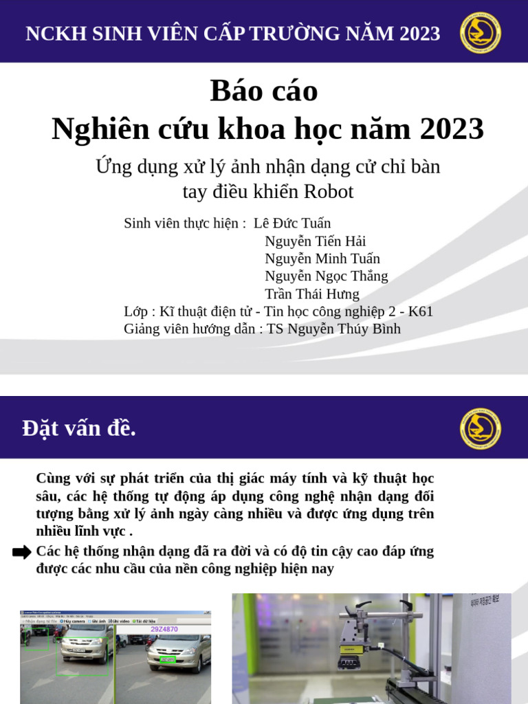 NCKH Sinh Vien Nam 2023 | PDF