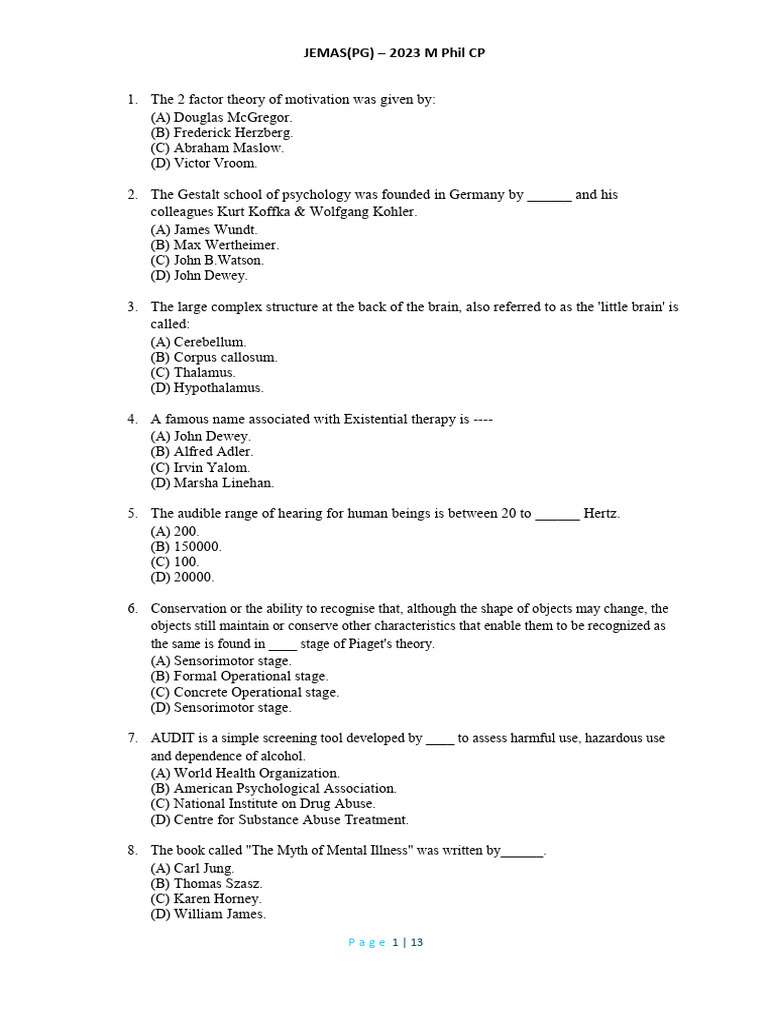 JEMAS 2023-2020 | PDF | Cognitive Behavioral Therapy | Schizophrenia