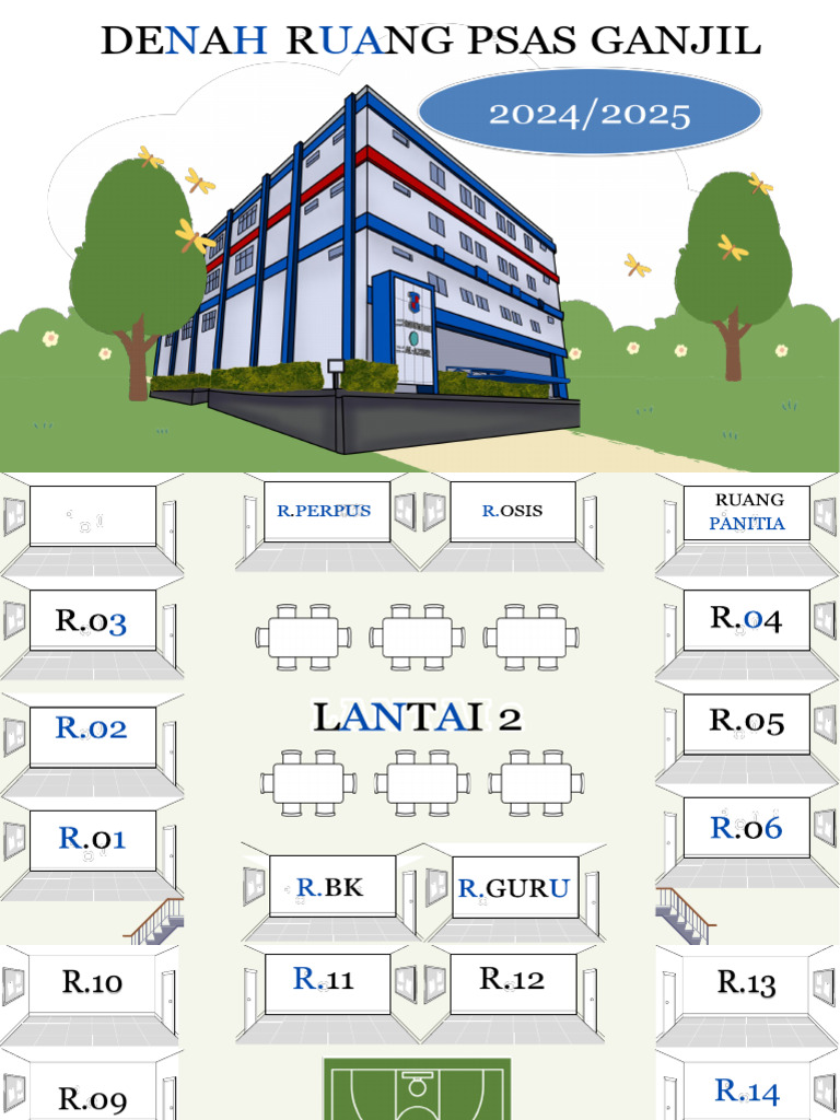Denah Ruang Psas 2425 | PDF