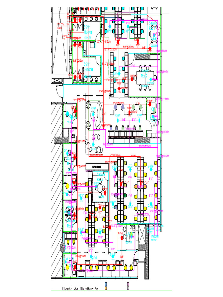 Edifica Piso 07 - Plano HVAC - 13.11-Layout1 | PDF