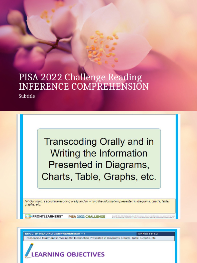 PISA 2022 Challenge Reading | PDF