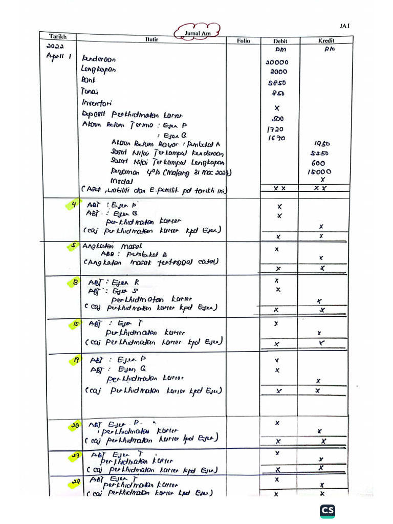 Jurnal Am, Jurnal Khas | PDF