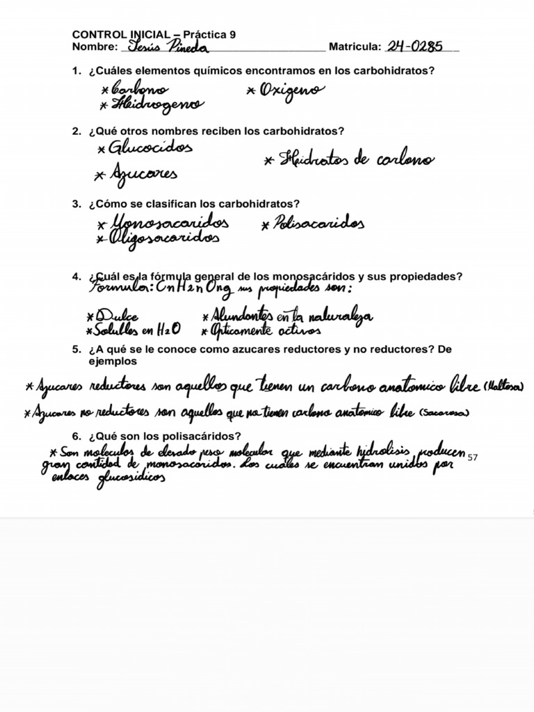 Control 9 | PDF
