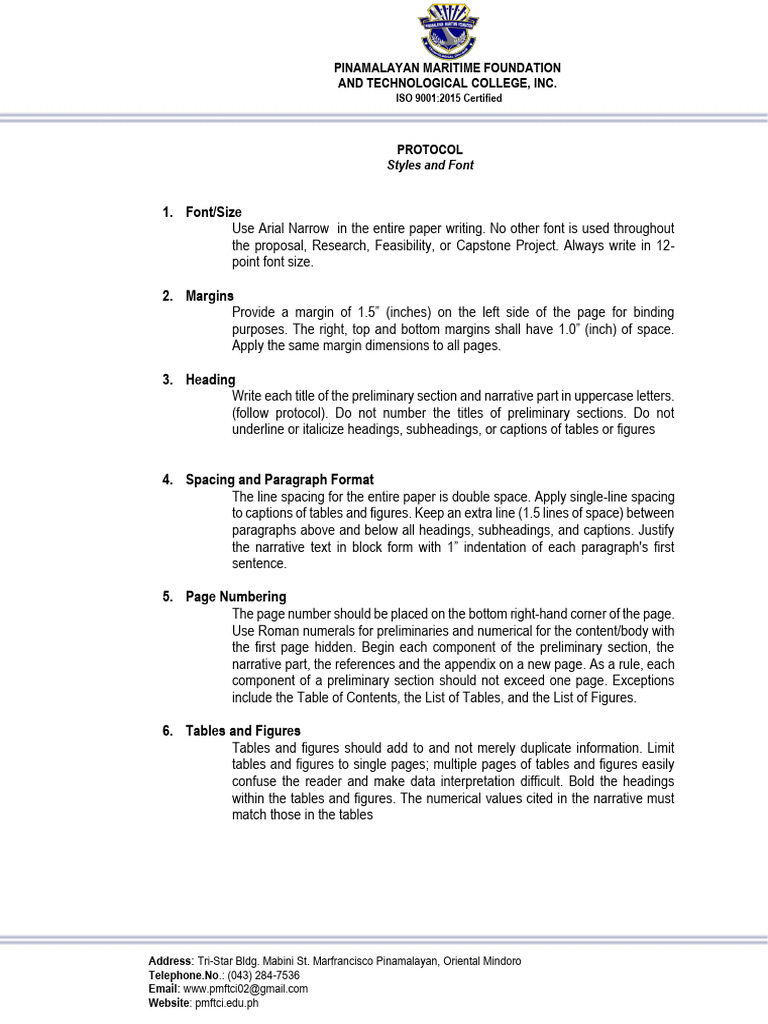 Format and Apa Guidelines | PDF | Apa Style | Paragraph