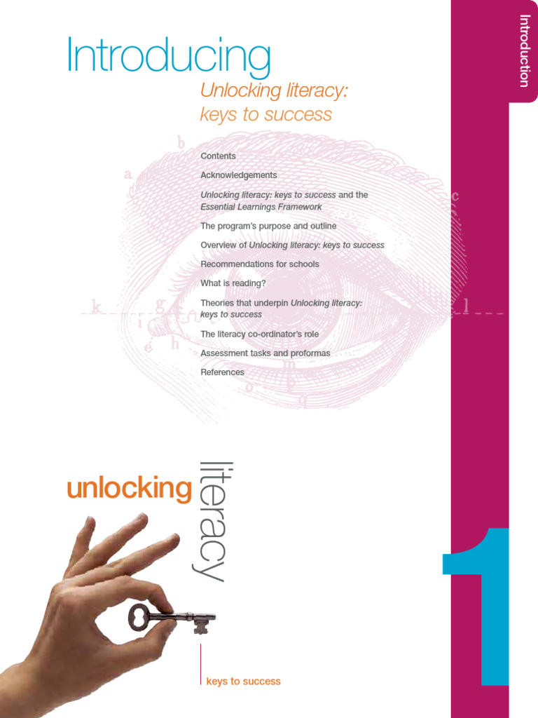 Unlocking Literacy Keys To Sucess Introduction | PDF | Literacy | Semantics