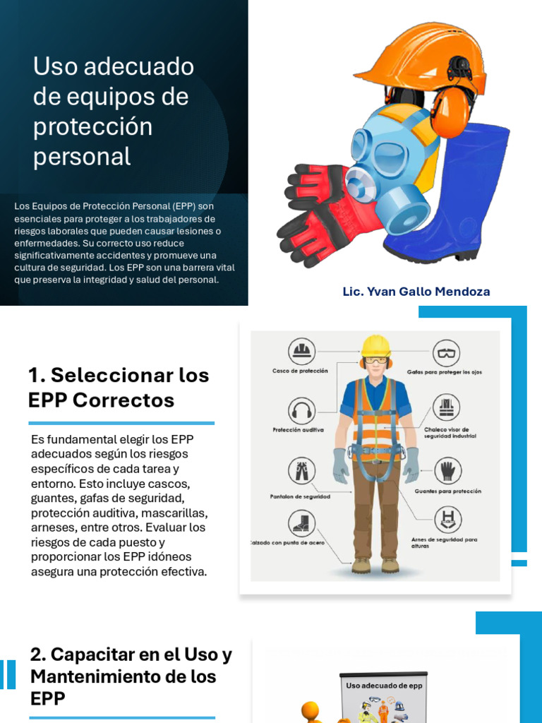 Uso Adecuado de Los Epp | PDF